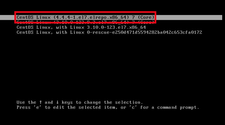 centos7安装kernel 4.x | ZWEI